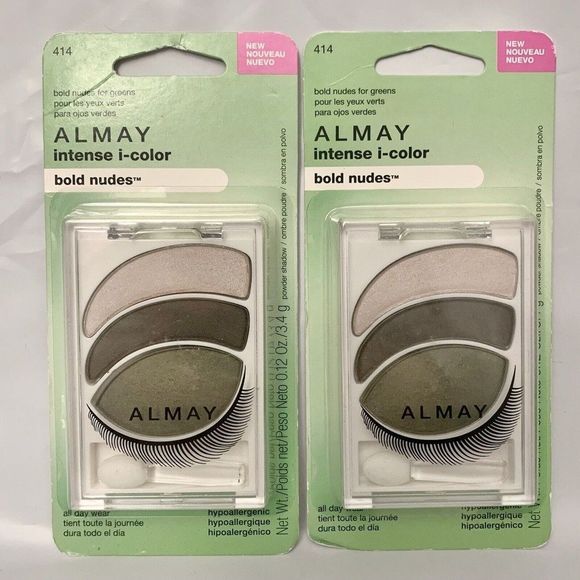 Almay | Makeup | Lot Of 2 Almay Intense I Color Bold Nudes For Green ...